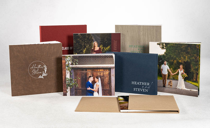 Leather Wrap Album Overview | Studio Albums & Books | H&H Color Lab