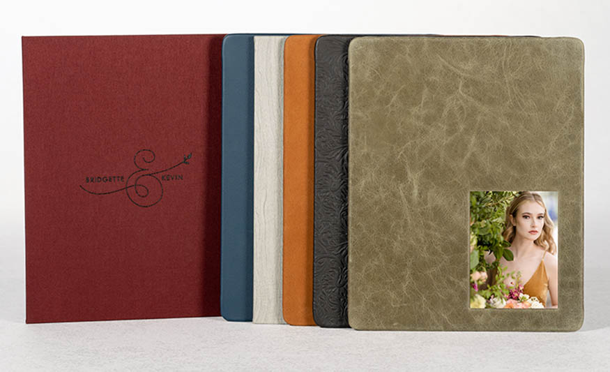 Leather Wrap Album Overview | Studio Albums & Books | H&H Color Lab