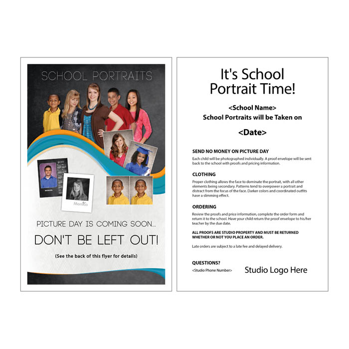 Picture Day Reminder Notices | H&H Color Lab