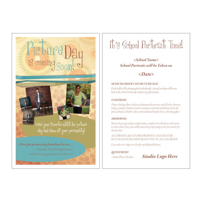 Picture Day Reminder Notices | H&H Color Lab