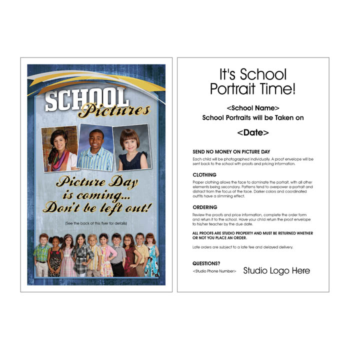 Picture Day Reminder Notices | H&H Color Lab