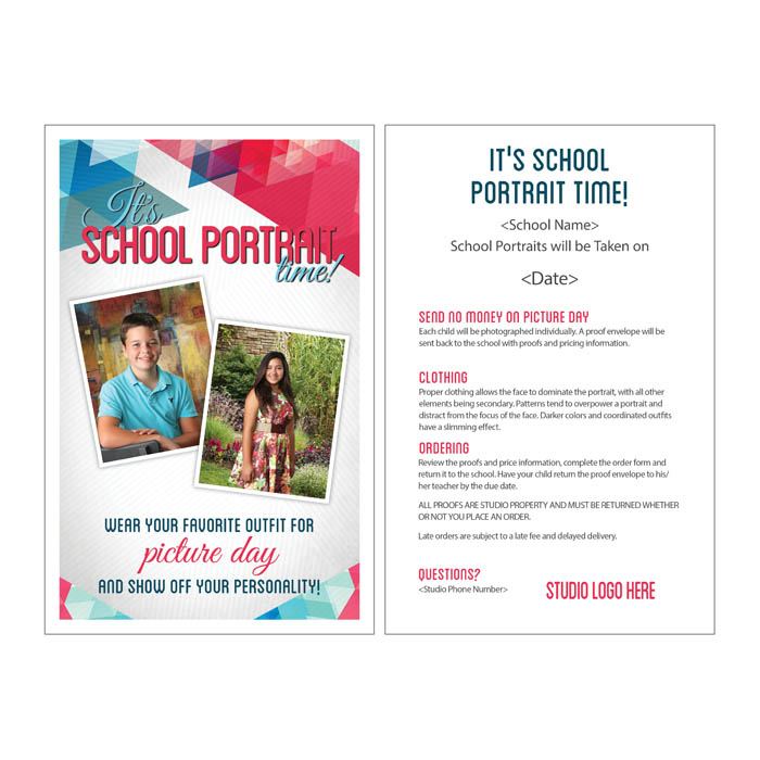 Picture Day Reminder Notices | H&H Color Lab