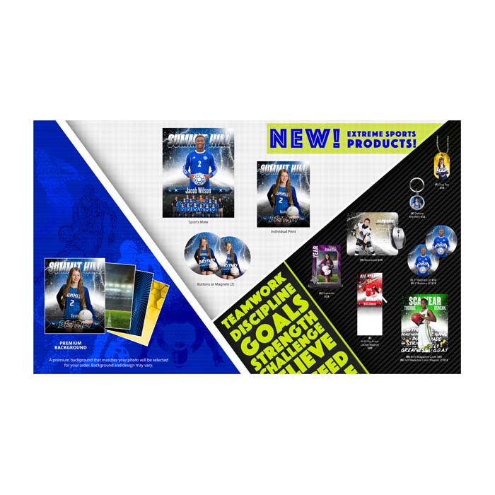 Professional Sports Prepay Sales Flyers | Photo Lab | H&H Color Lab